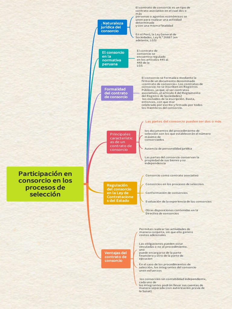 Consorcios en Perú: Naturaleza y Tipos | PDF | Justicia | Crimen y ...