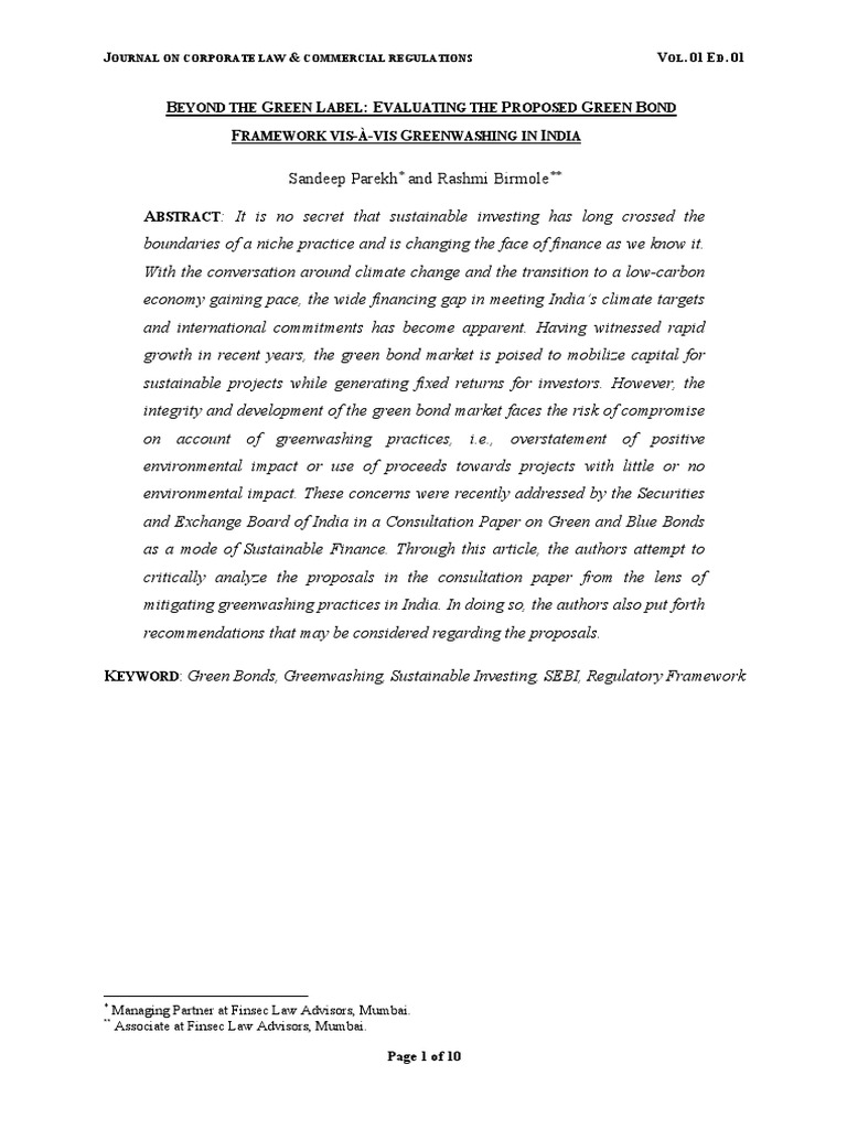 Beyond The Green Label | PDF