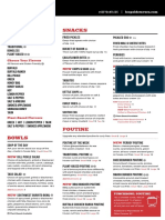 Cinépolis Food Menu & Prices 2024 | PDF | Hamburgers | Sauce