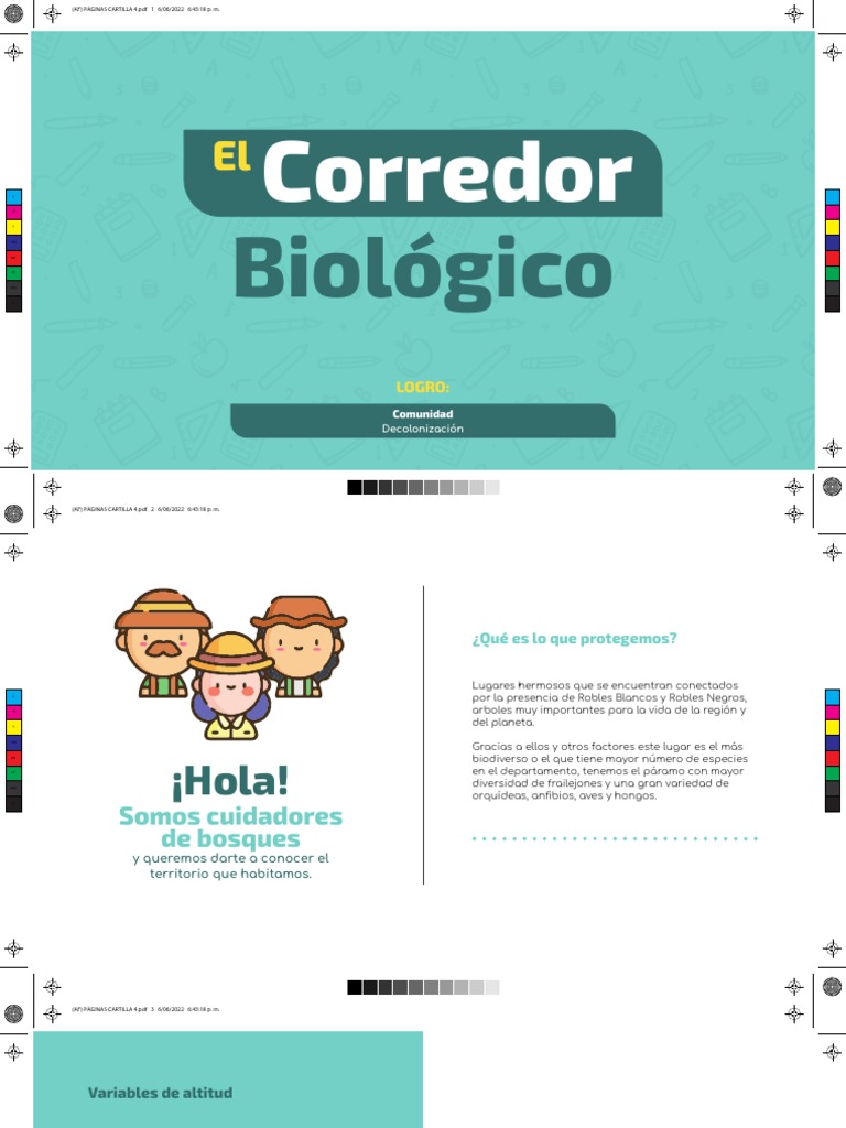 Corredor Biologico | PDF