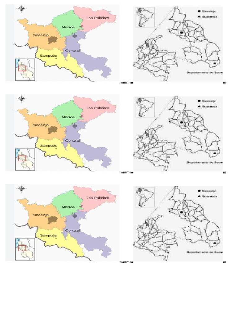 17 Mapa de Sincelejo | PDF