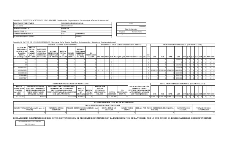 Formulario 1887 Declaracion 29052023174256.481342 | PDF | Economias ...