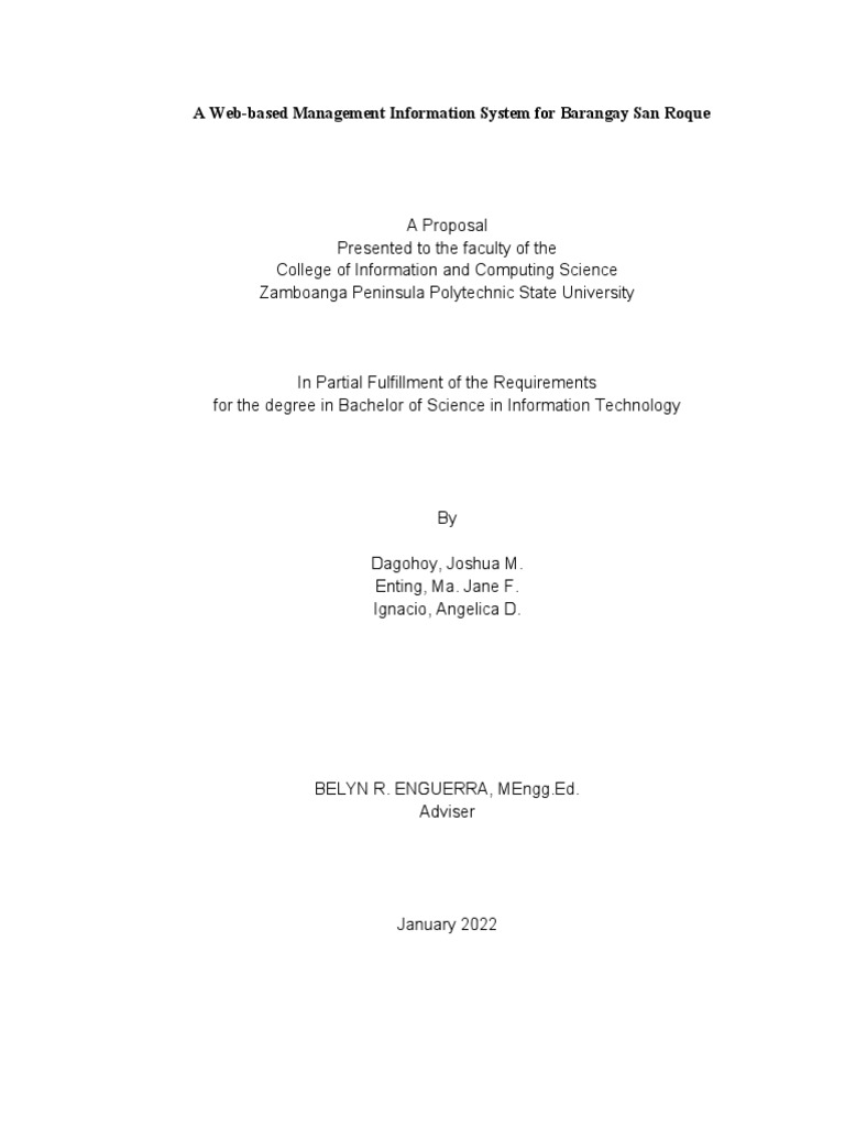 Capstone Docu | PDF | Software Development Process | Software Development