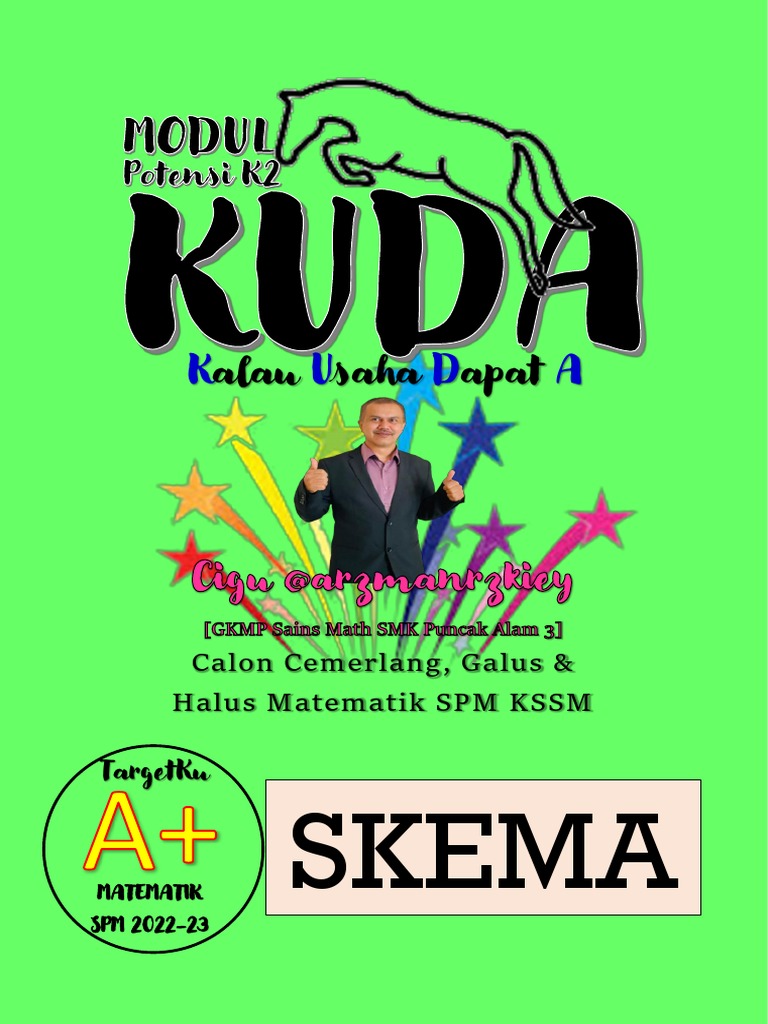 Modul Kuda Potensi k2 SPM KSSM 2022 (Skema) | PDF