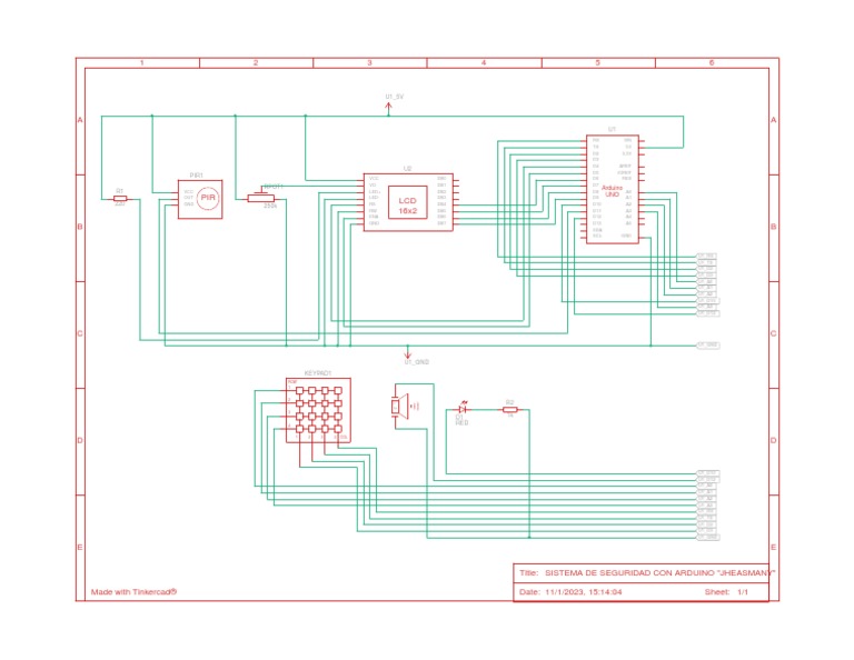 Sistema de Seguridad Con Arduino - Jheasmany | PDF Sistema de Seguridad Con Arduino - Jheasmany | PDF