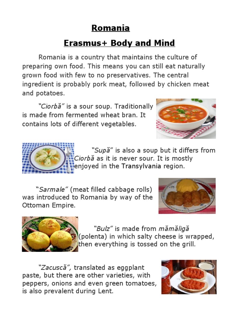 Prezentare Romania Body and Mind | PDF