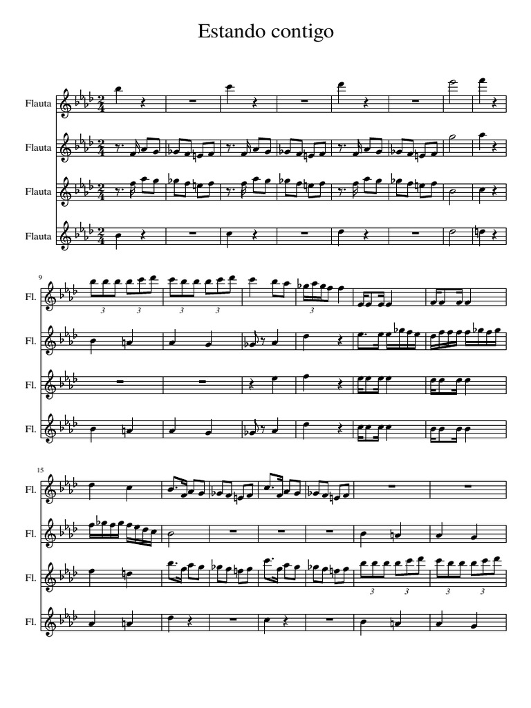 Estando Contigo | PDF