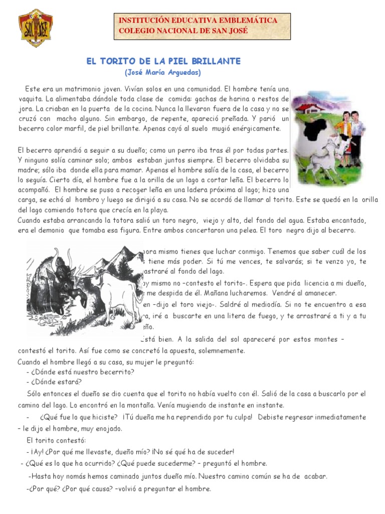 El Torito de La Piel Brillante | PDF