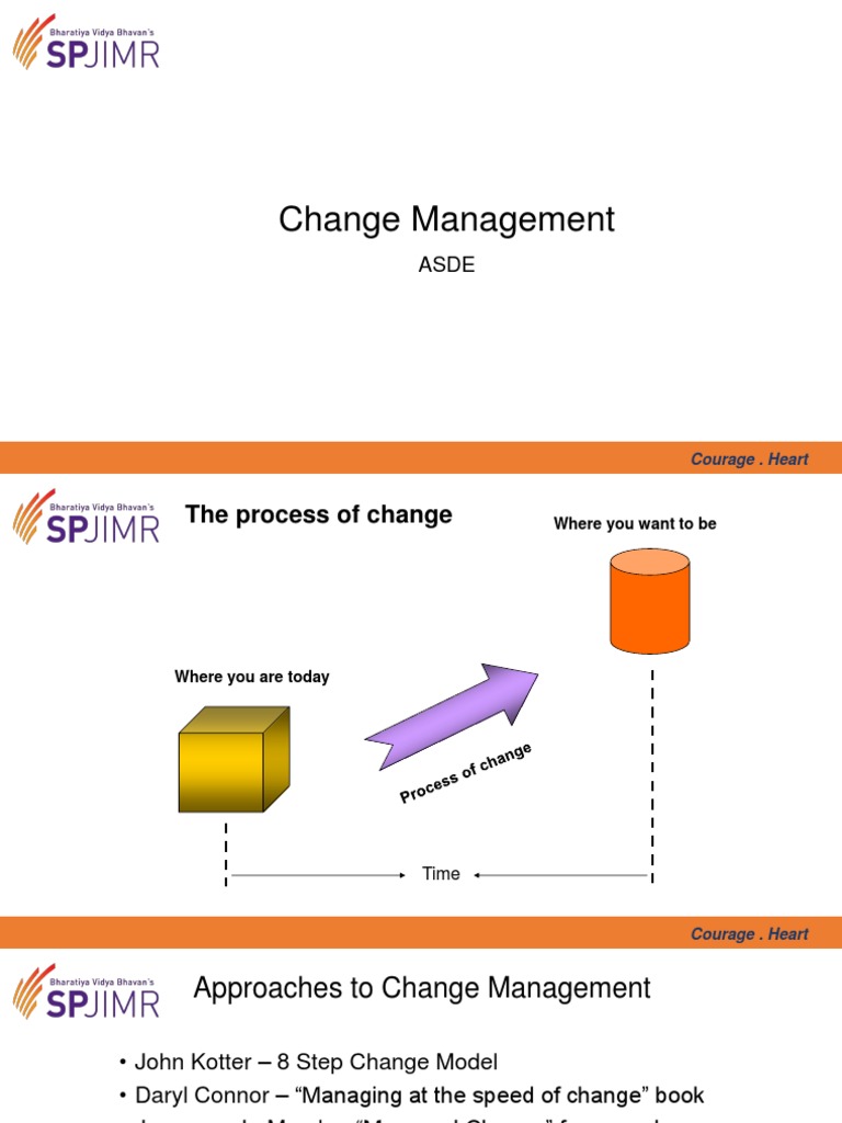 Change Management | PDF