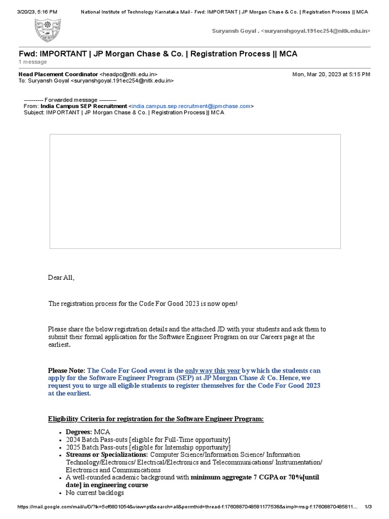 Code For Good MCA | PDF | Cyberspace | Computer Science