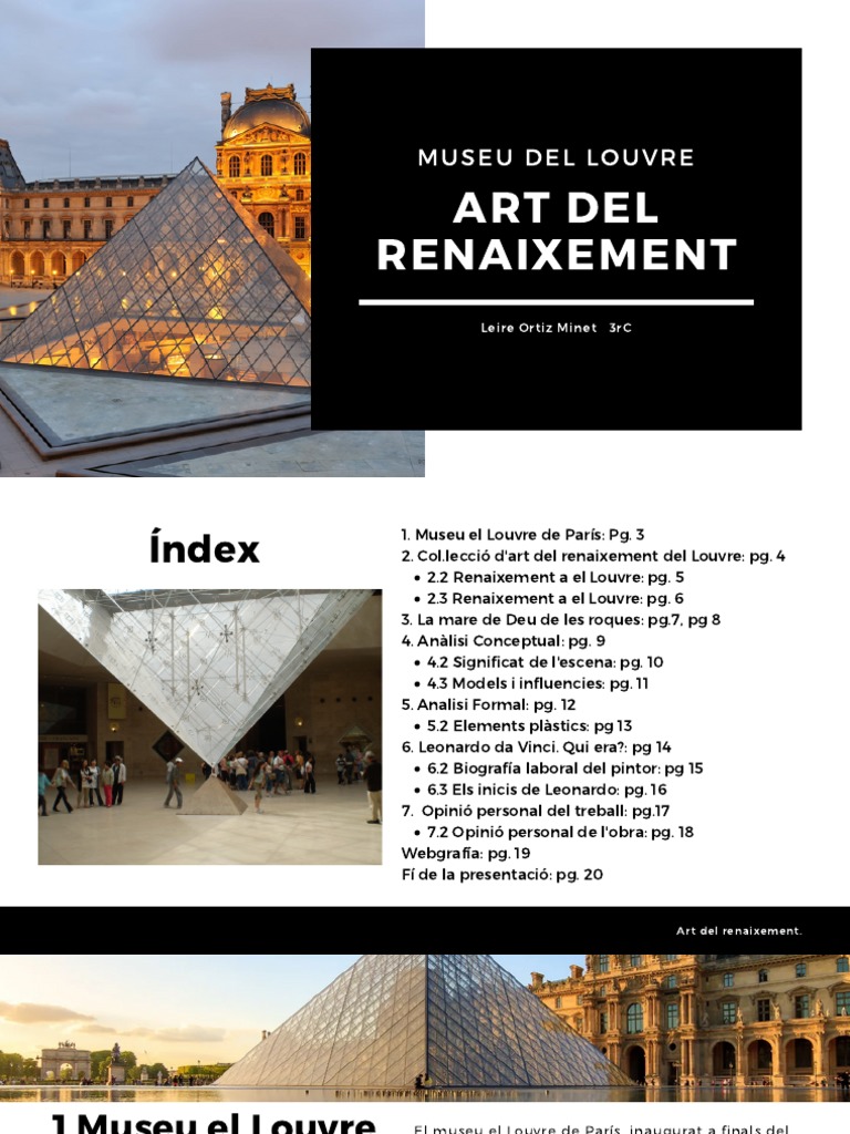 Art Del Renaixement A El Louvre. | PDF