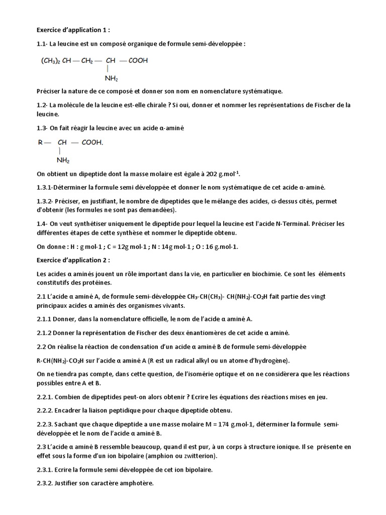 Exercice D'application C9? | PDF