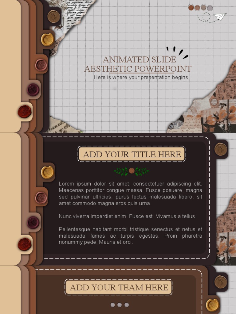 Aesthetic PowerPoint Template | PDF