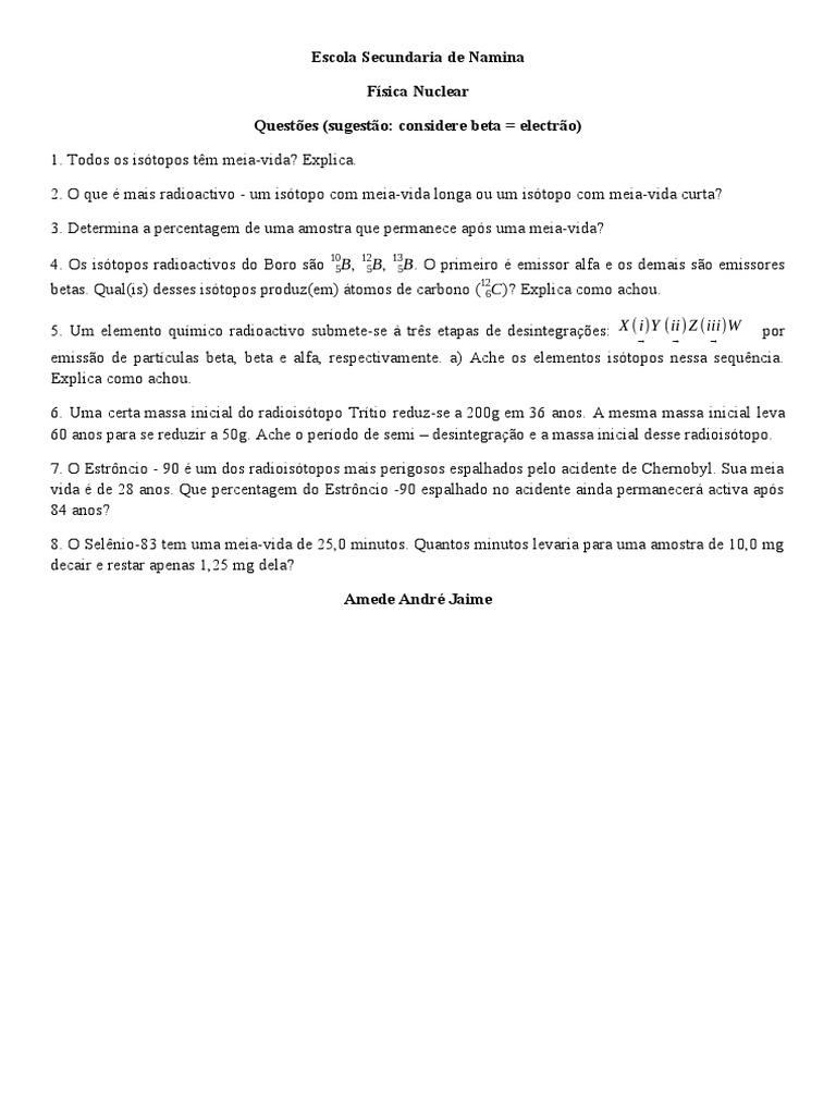 Fisica 12 Classe | PDF