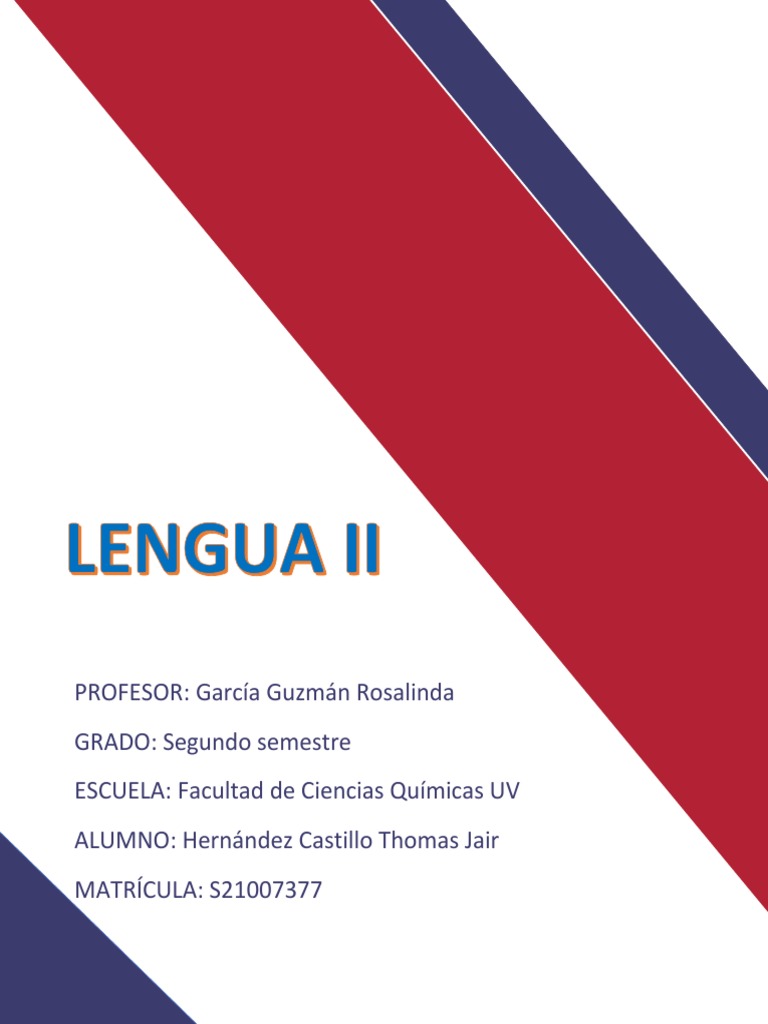 Tarea - Integradora Ingles II | PDF