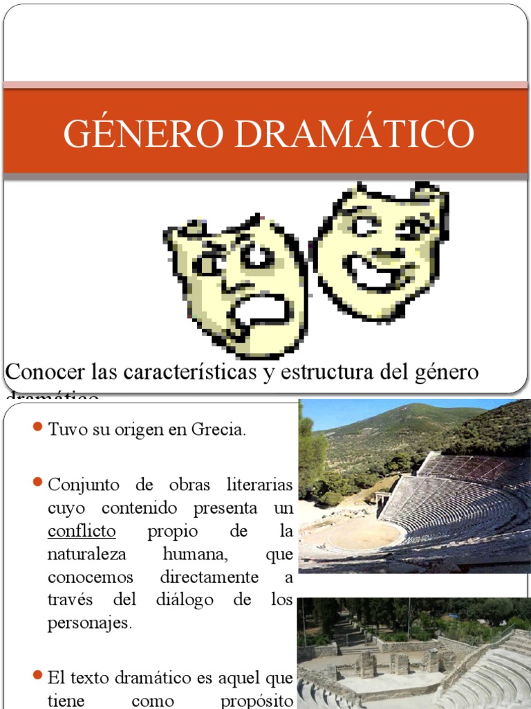 Género Dramático | PDF | Teatro | Monólogo