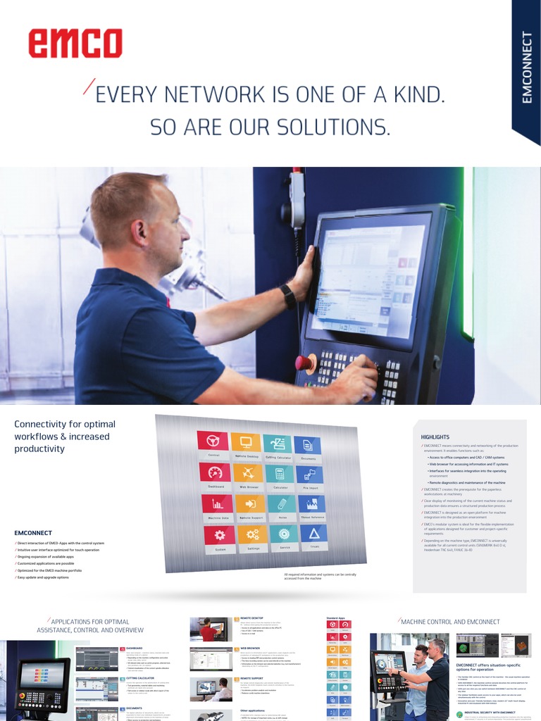 EmcoNNECT Your Guide in Technology | PDF | Remote Desktop Services ...