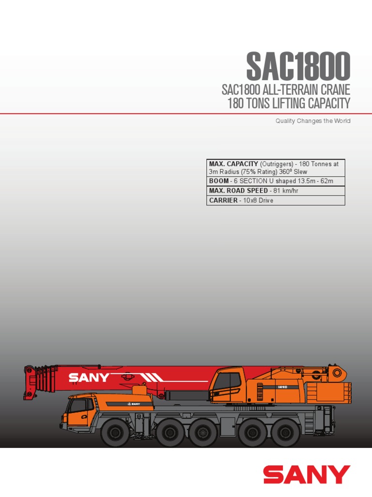 Crawler Crane 650ton | PDF