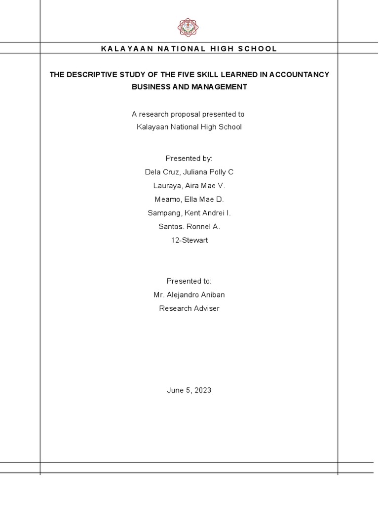 Research Final Format | PDF