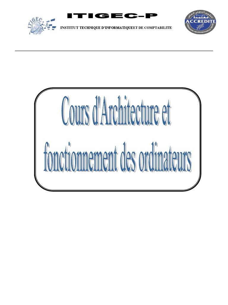 Cours Architecture Partie1 | PDF | HDMI | USB