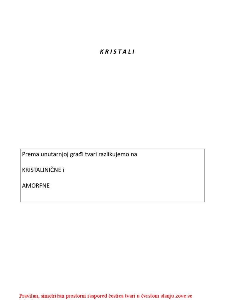 1.R - Kristali (Autosaved) | PDF