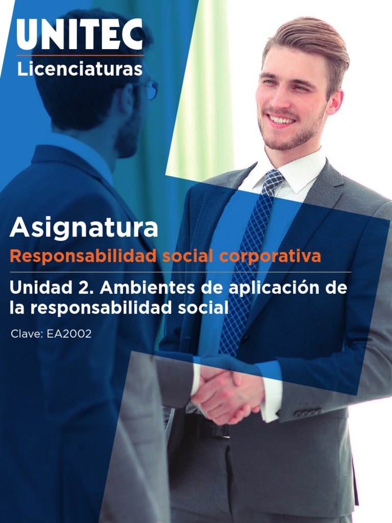 Responsabilidad Social Corporativa Unidad 2 | PDF | Responsabilidad ...