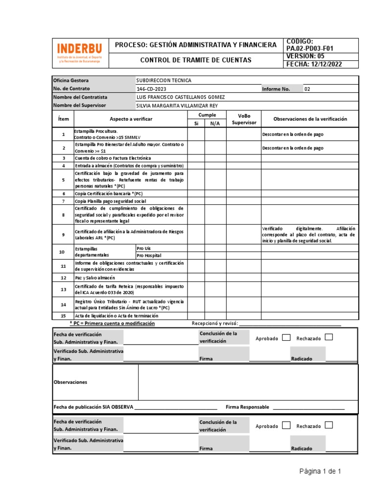 Informe Don Luis 02 Pdf