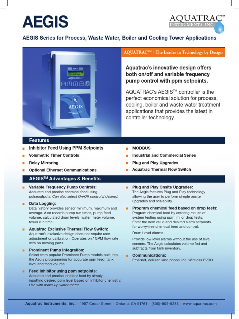 AEGIS - 1 - Specifications | PDF