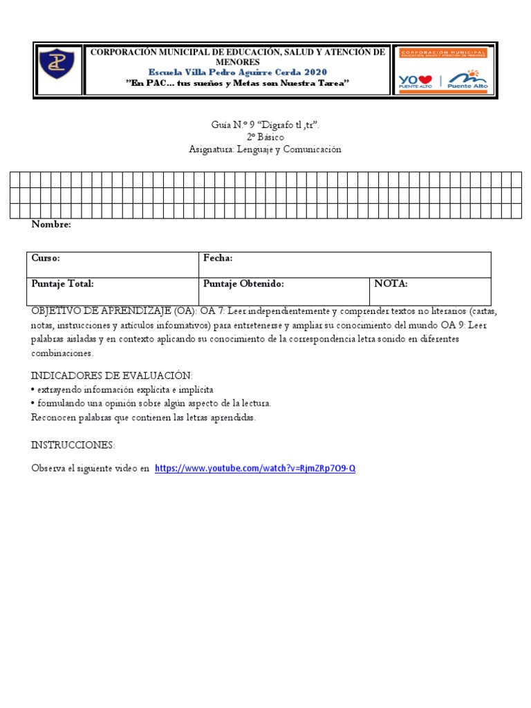 Guia #9 TR. TL | PDF | Cetacea