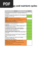 IGCSE Biology 0610 Complete Notes | PDF
