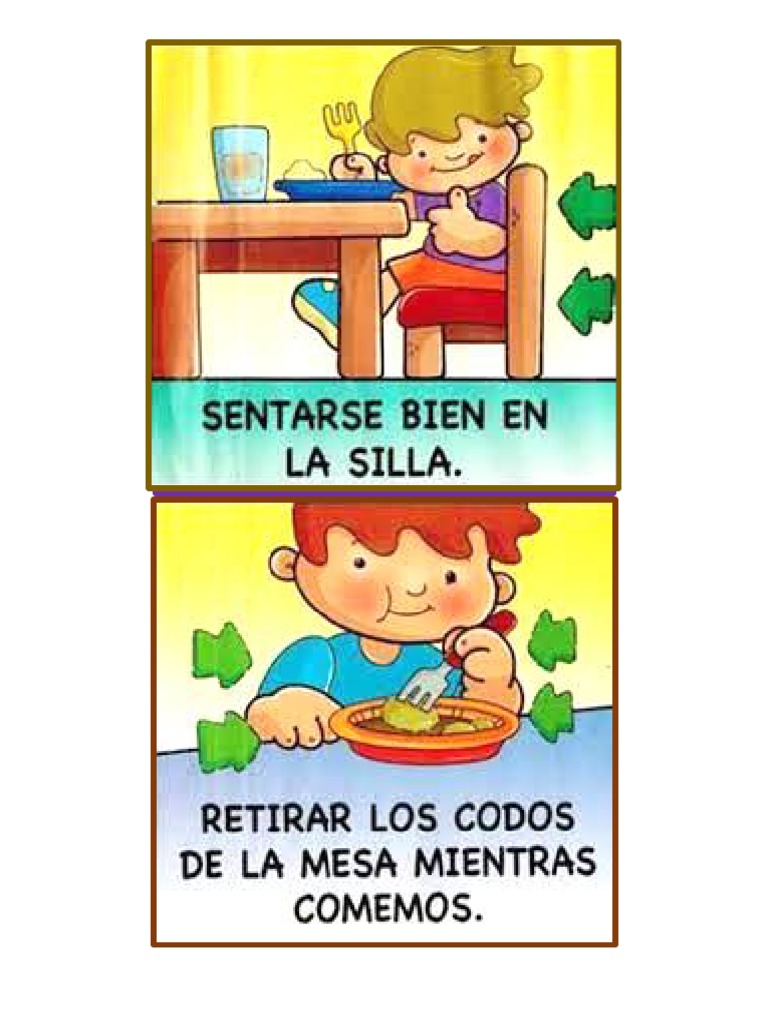 Buenos Modales en La Mesa | PDF