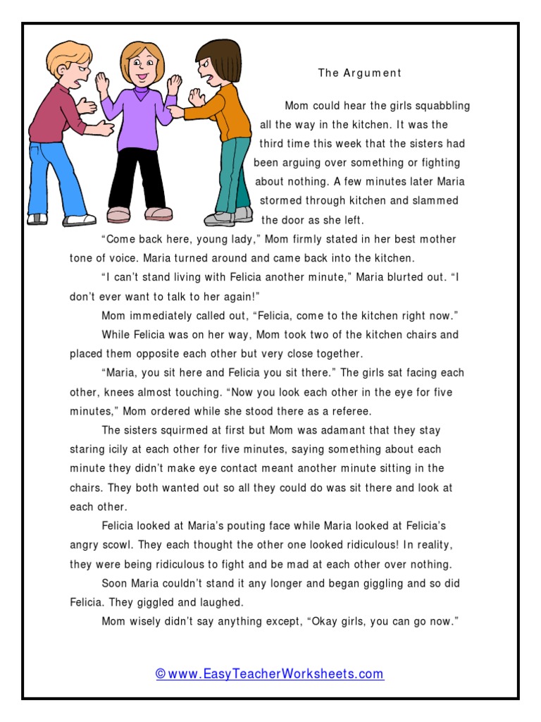 The Argument g5 Reading | PDF