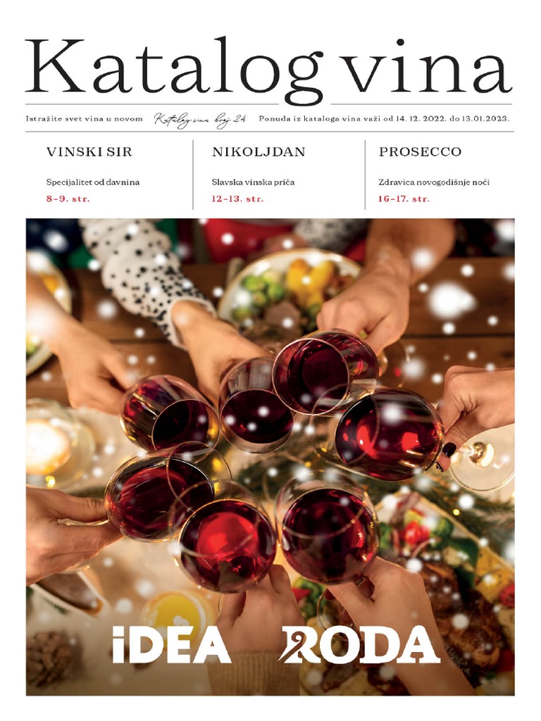 Idea Roda Katalog Vina 24 - PDF Jednolist | PDF
