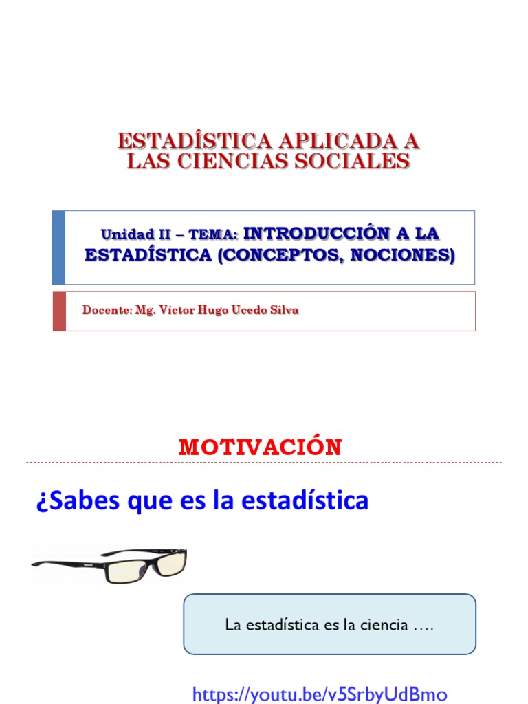 Introducción a la Estadística Básica | PDF | Nivel de medida | Estadísticas