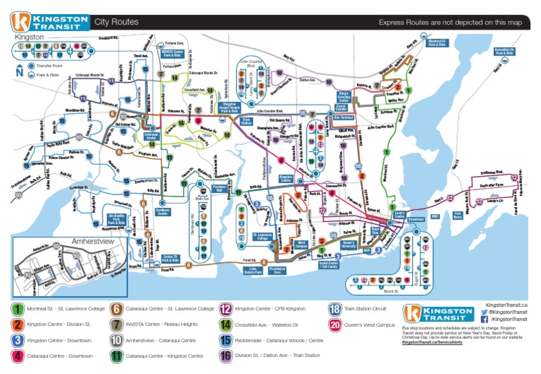 Kingston Transit All Bus Routes | PDF