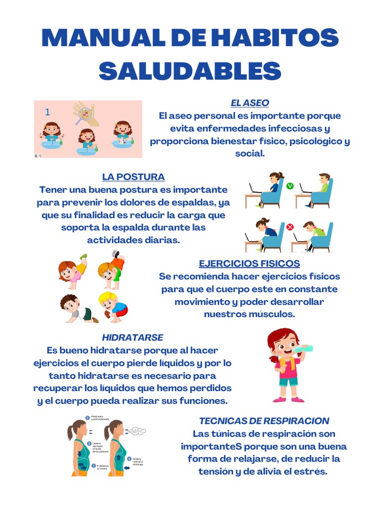 Manual de Habitos Saludables | PDF