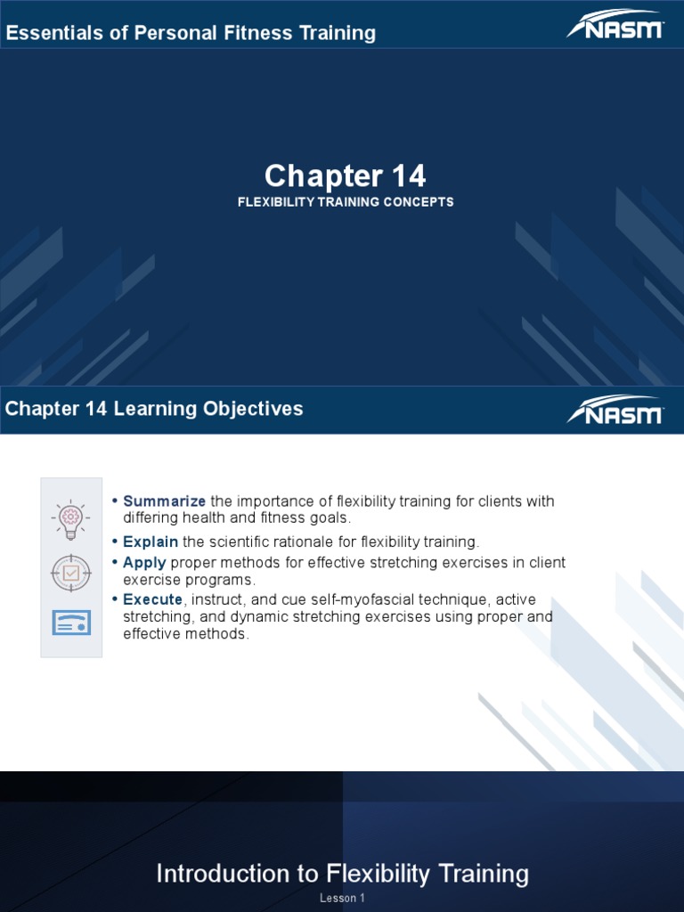 Chapter 14 - New | PDF | Flexibility (Anatomy) | Skeletal Muscle