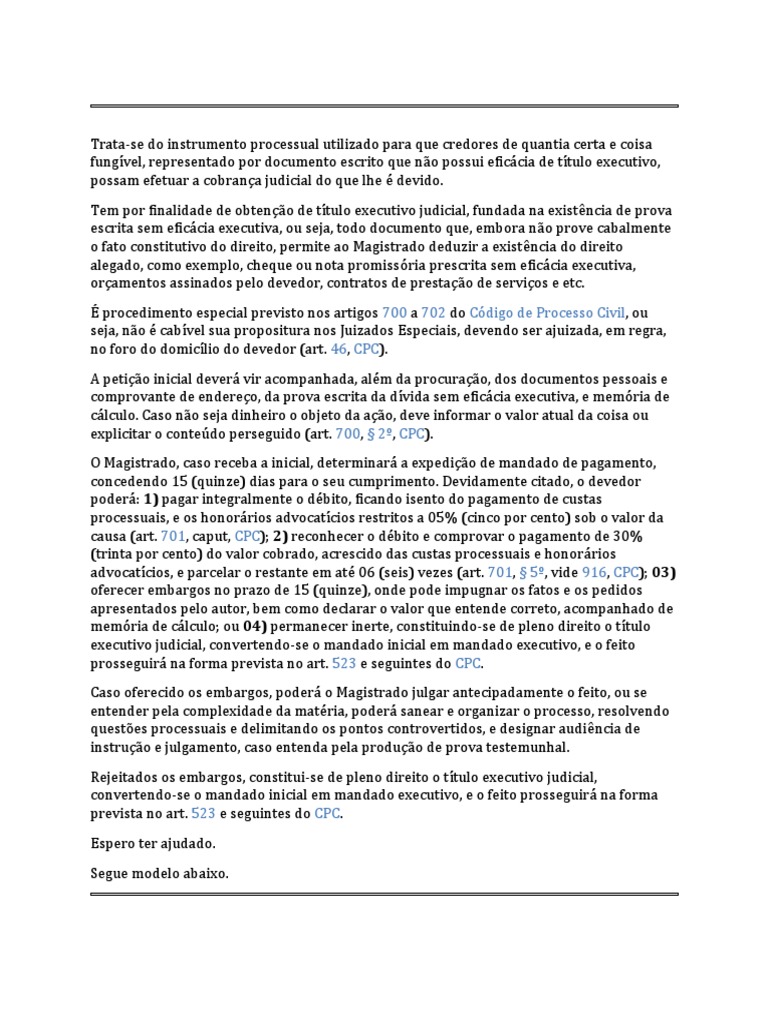 Modelo Acao Monitoria | PDF