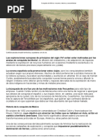 Mapa La Conquista de México | PDF | Hernán Cortés | Virreinatos del Imperio español