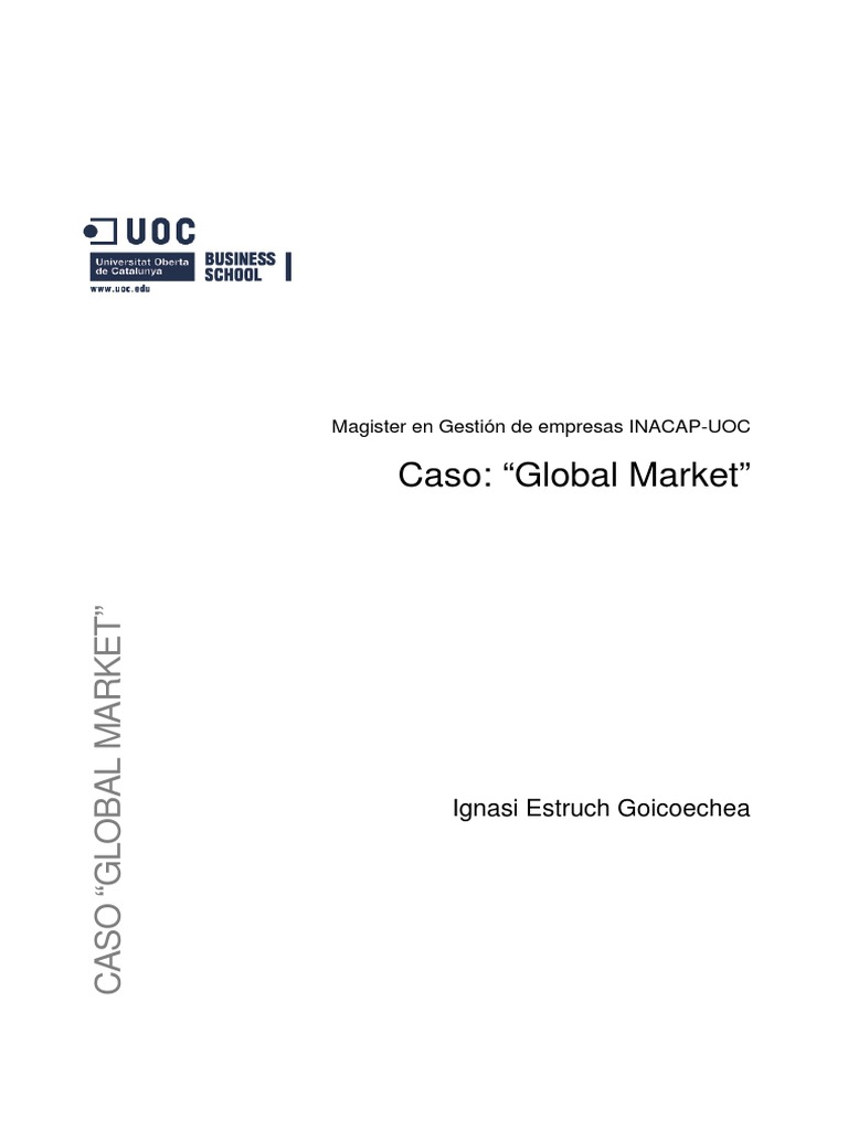 Caso Global Market | PDF