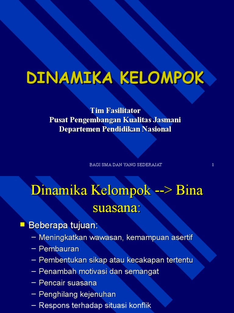 Dinamika Kelompok | PDF