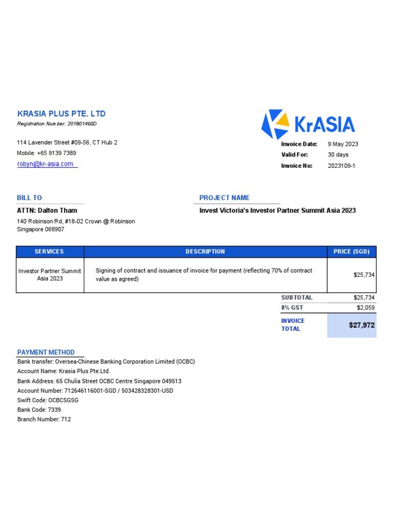 KrASIA Pte LTD | PDF