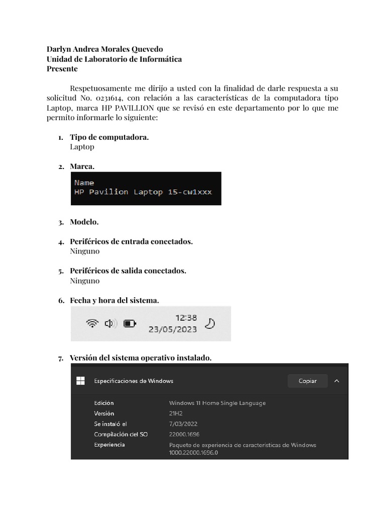 Peritaje Forense Digital | PDF