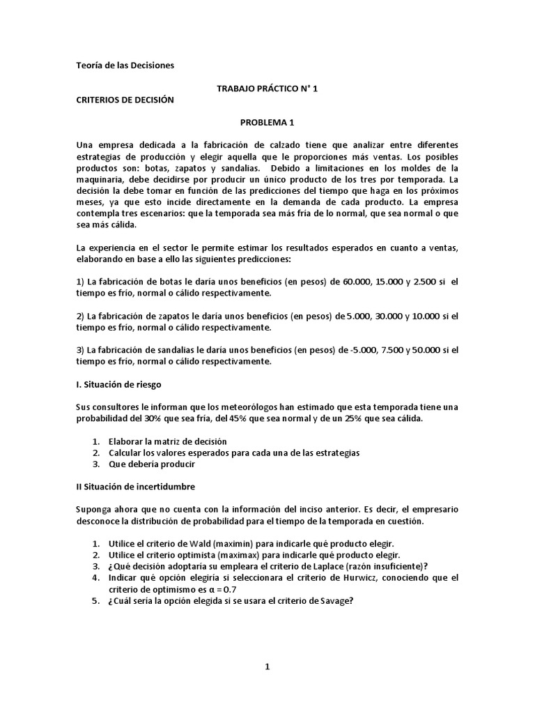 TP1 2021 | PDF | Mercado (economía) | Probabilidad