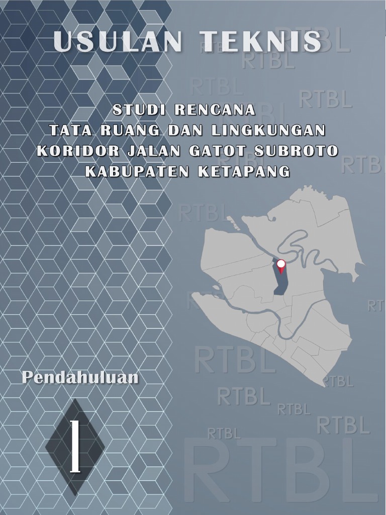 Bagian 1 RTBL Koridor | PDF