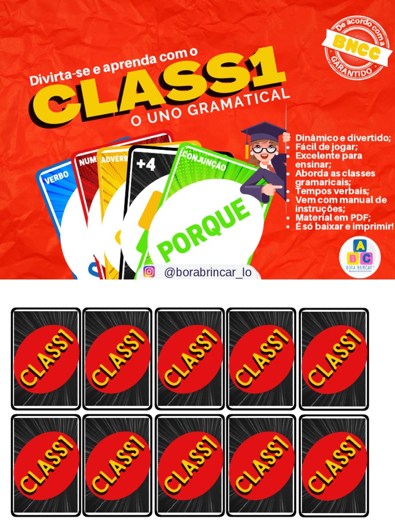 Uno - Classes Gramaticais | PDF | Pronome | Preposição e posposição