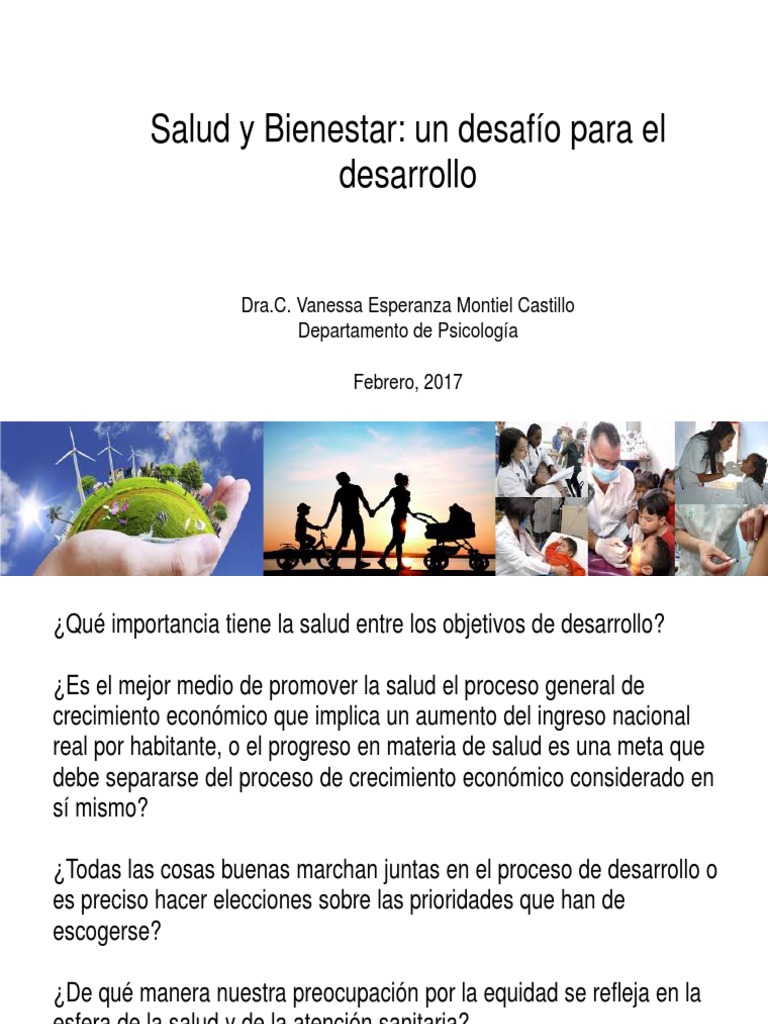 2 Salud y Bienestar Desafio para Desarrollo | PDF