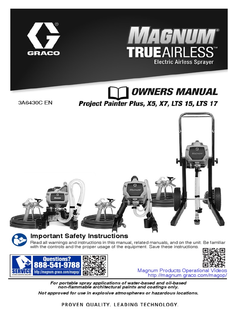 Graco Magnum X7 Manual