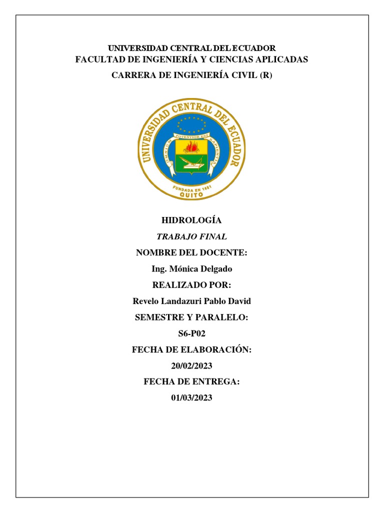 Deber Ejercicios Examen Final | PDF