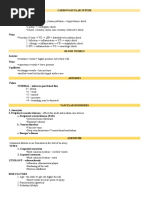 Cardiovascular Nursing Notes | PDF | Heart Valve | Heart